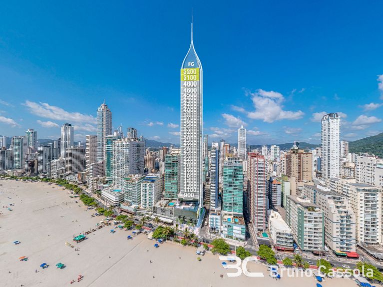 TITANIUM TOWER: DUPLEX 8 suítes - Balneário Camboriú SC